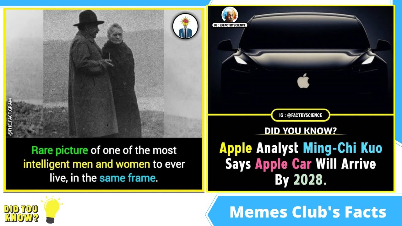 Memes Club's Interesting Facts #55 | Memes Club | Facttechz ...