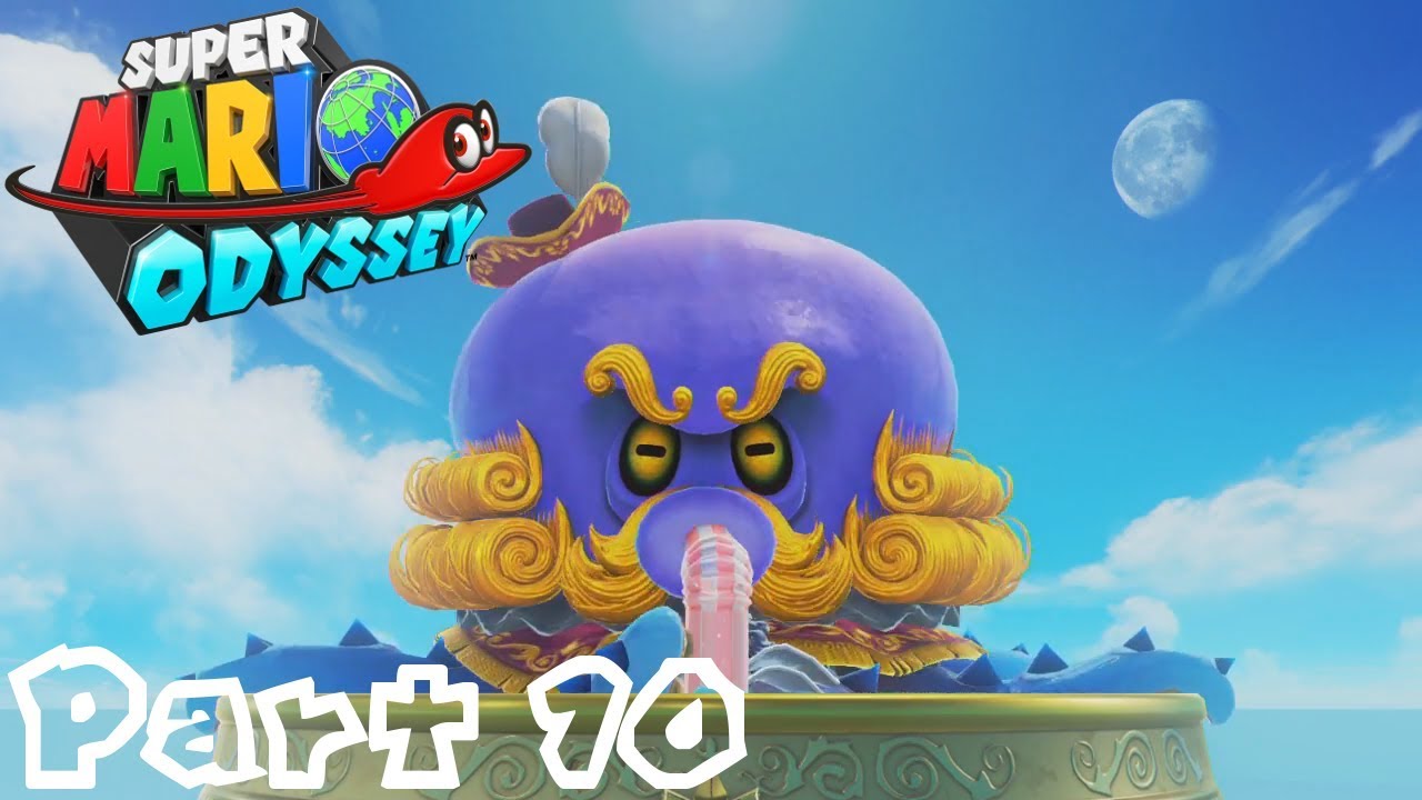 Super Mario Odyssey -- Part 10: Attack the Octopus! | Seaside Kingdom ...