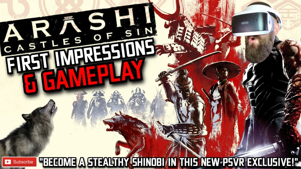 ARASHI CASTLES OF SIN Gameplay & First Impressions // Stealthy, Shinobi ...