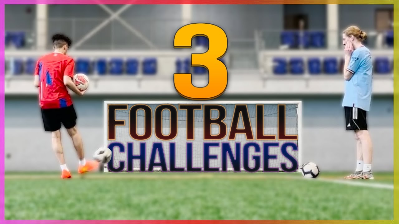 REAL LIFE FOOTBALL CHALLENGES 3! - YouTube