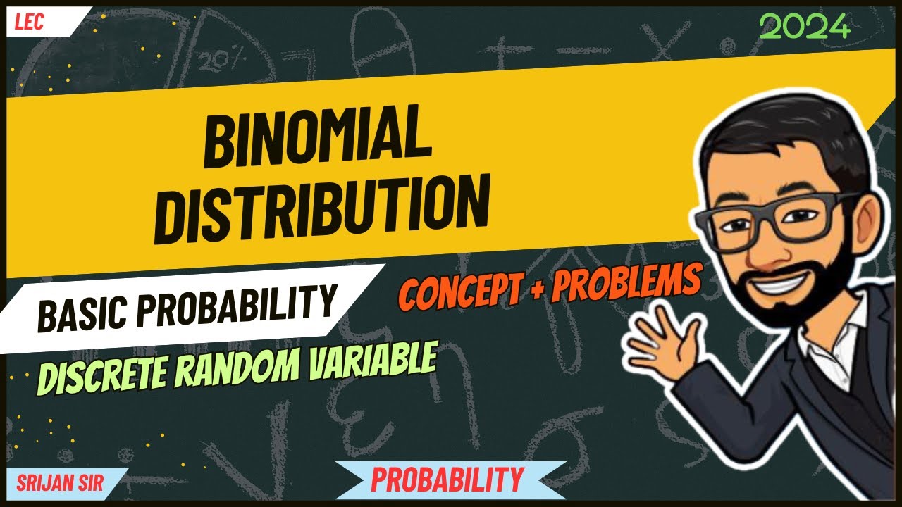 Binomial Distribution | MAKAUT PYQ | Discrete Random Variable | Basic ...
