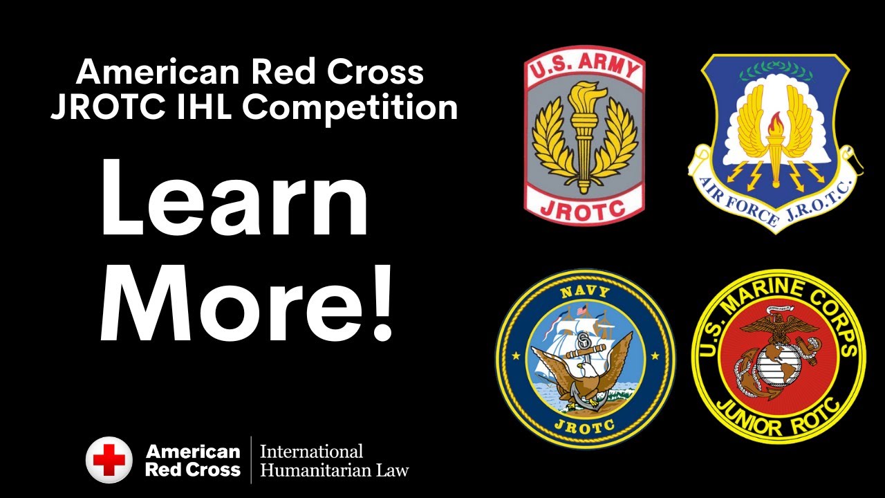 Red Cross IHL Youth Action Campaign: JROTC Competition 101 - YouTube
