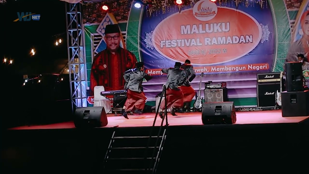 Tarian Samra Modern Pada Acara Muluku Festival Ramadhan 2022 - YouTube