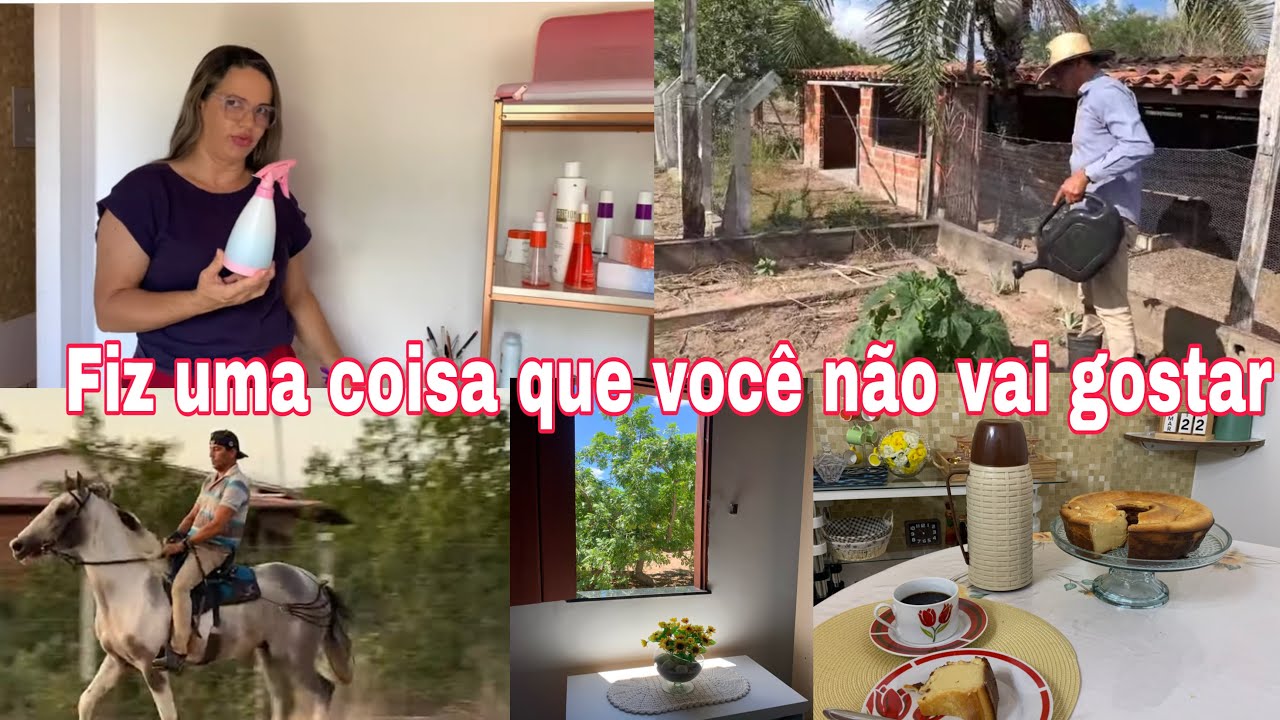 🌺ROTINA SIMPLIS COMO DEIXAR A🏡 FRESQUINHA NO CALOR🏜PODA NA ROSA 🌹 DO ...