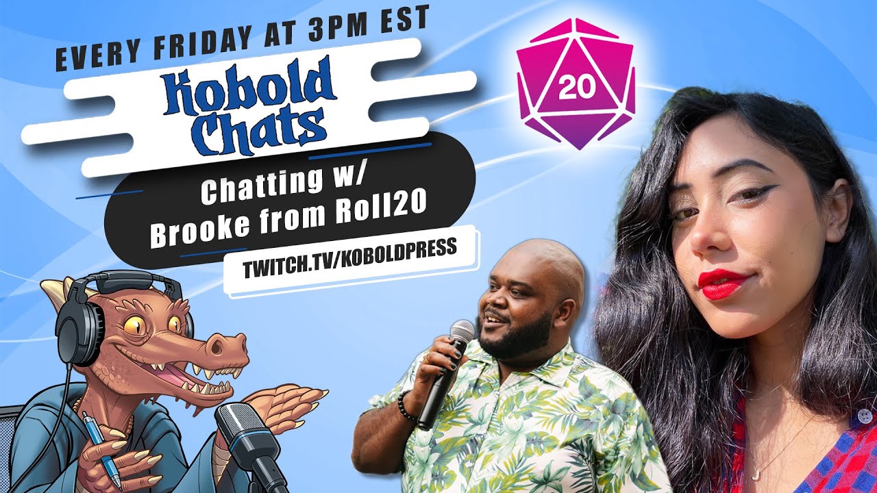 Getting Started With Roll 20 w/ Brooke || KOBOLD CHATS - YouTube