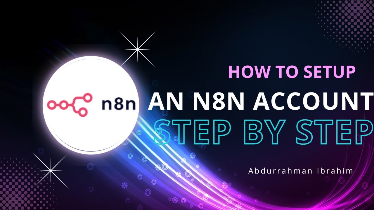How to Set Up Your n8n Account in Under 5 Minutes! 🔥 (Step-by-Step for ...