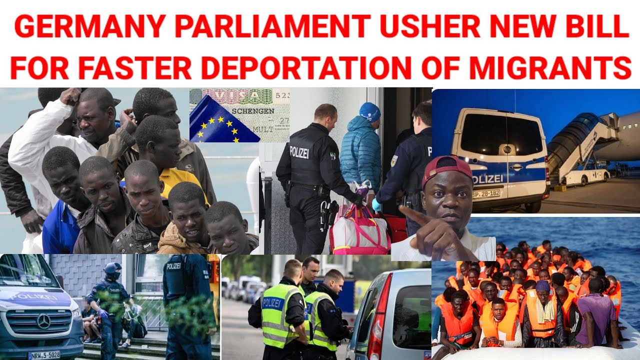 Germany New Laws For Faster Deportation Of Migrants, Tightens Border ...