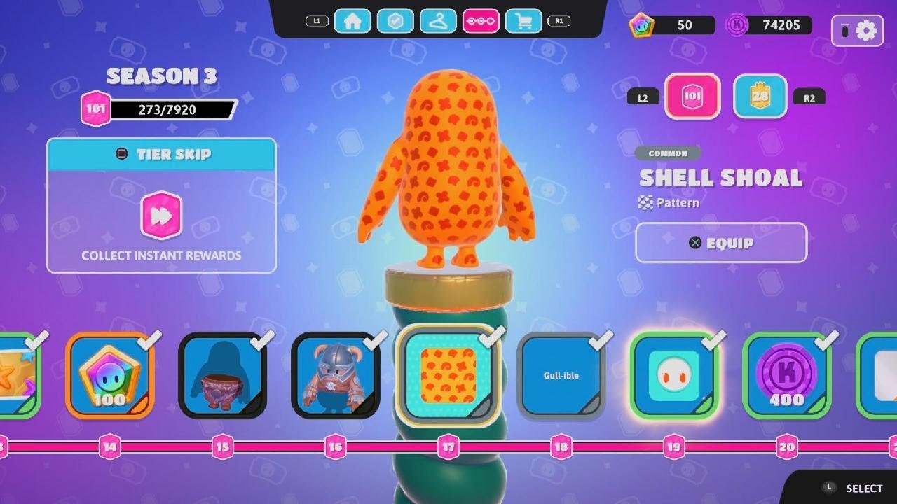 Fall guys season pass of season 9 - YouTube