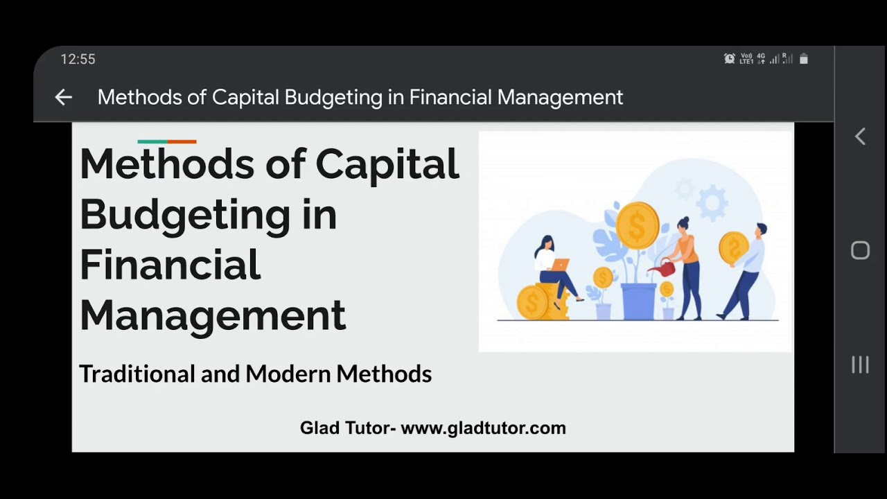 Methods of Capital Budgeting | Traditional and Modern (With Practical ...