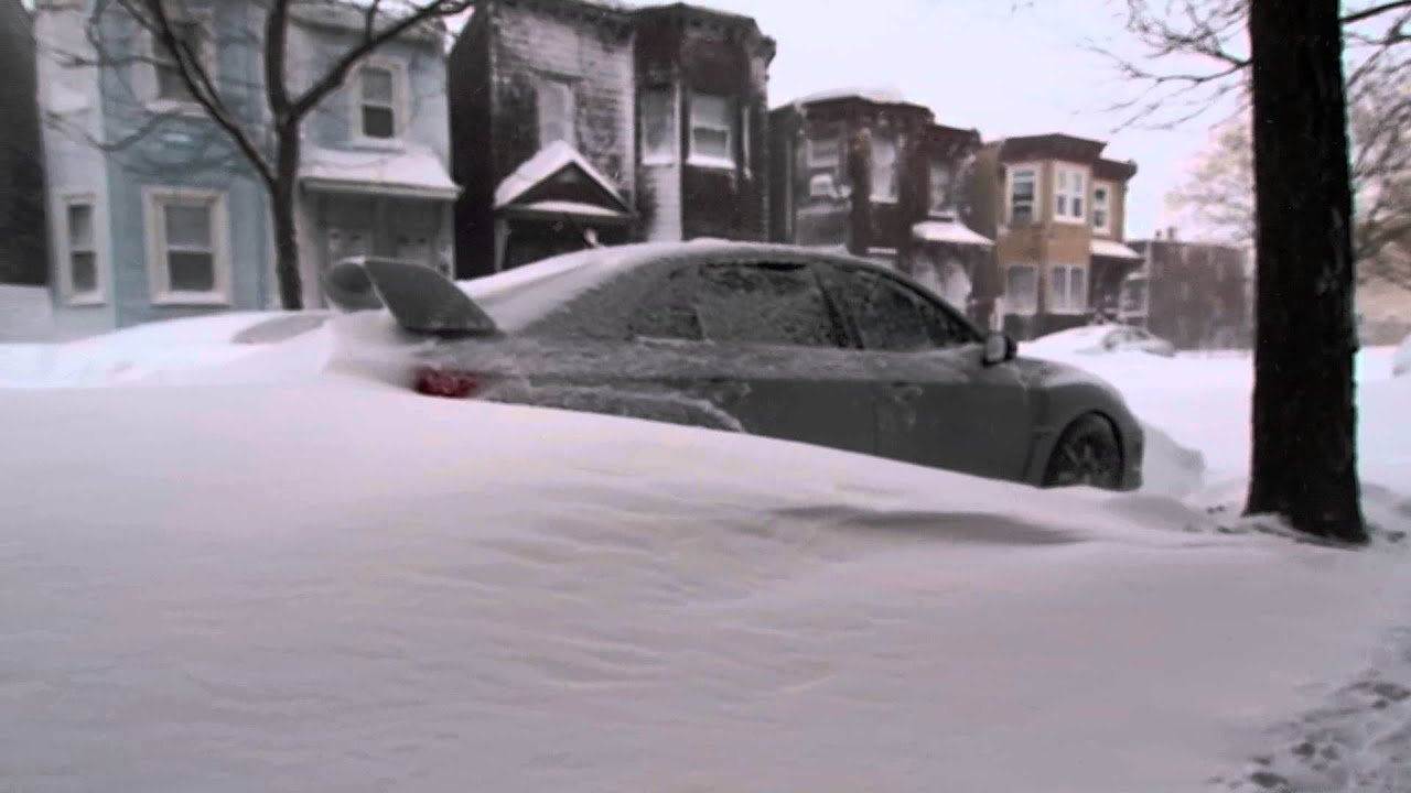 Morning of Blizzard 2013 - YouTube