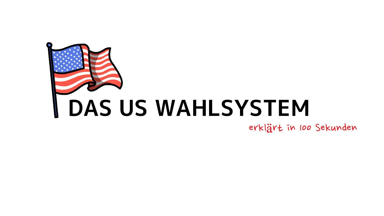 US Wahlsystem einfach erklärt in 100 Sekunden - US-Wahl 2020 - YouTube