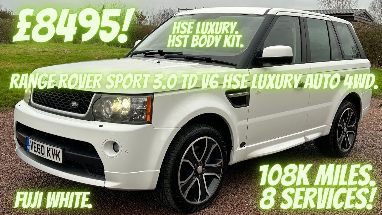 HST BODY KIT!! Range Rover Sport 3.0 TD V6 HSE LUXURY Auto 4WD. Fuji ...