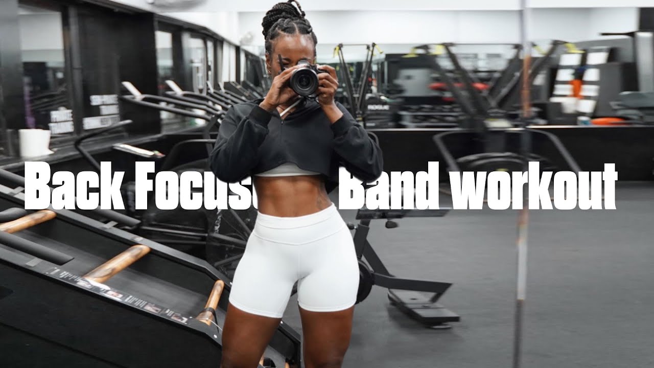 Back Focused Band workout (Frantzcesca Casimir) - YouTube