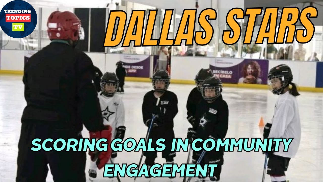 Dallas Stars: Scoring Goals in Community Engagement - YouTube