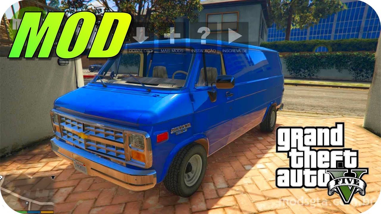 Mod Chevrolet G20 Van Stock para GTA V - YouTube