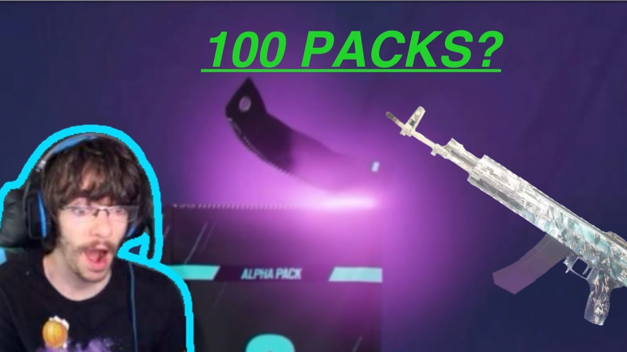 How many Black Ice’s can you pull out of 100 Alpha packs? - YouTube