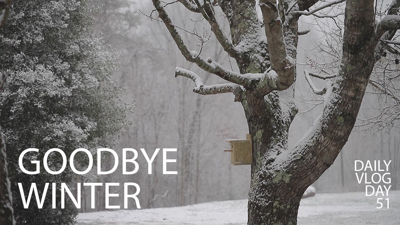 Saying Goodbye To Cold Winter Weather || Daily Vlog Day 51 - YouTube