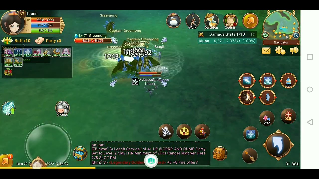 F2P AoE RM (Flyff Universe) - YouTube