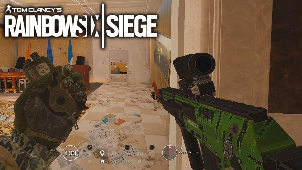 Fuze mit AK-12 geht ab! - Rainbow Six Siege - YouTube