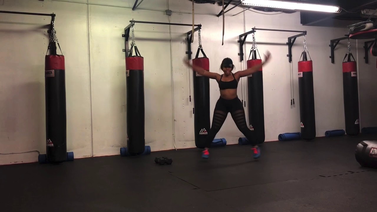 At Home Back, Bicep and HIIT Workout - YouTube