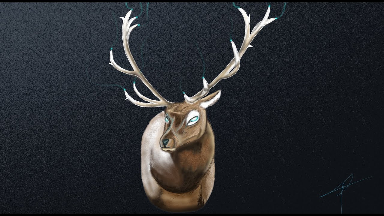 Elk Speed Drawing - YouTube