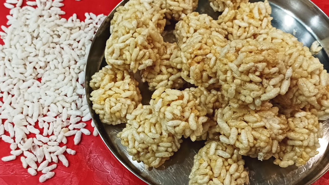 Asaan Aur Mazedaar Murmuray Laddu Recipe | Easy Puffed Rice sweet ...