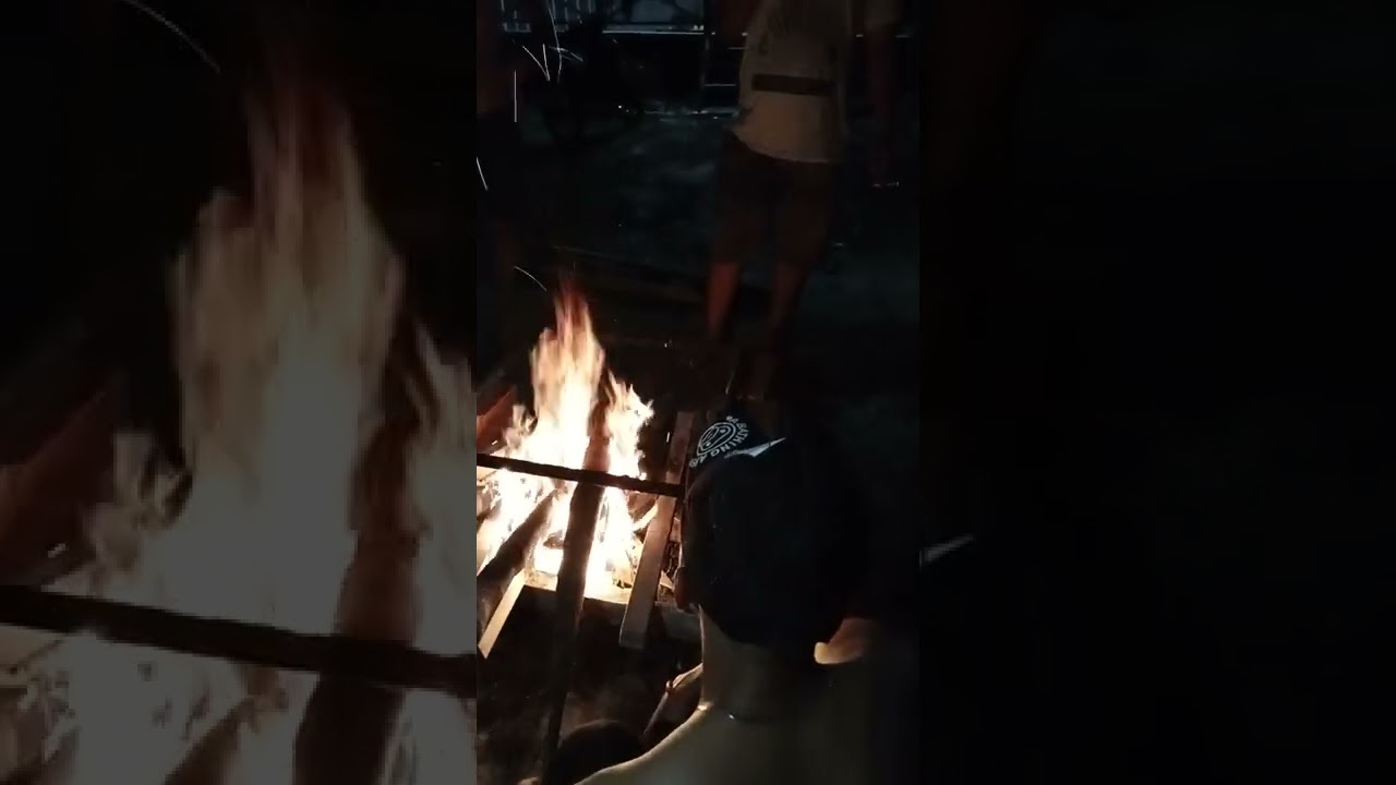 lagi bakar2 belut alias repong ular gais - YouTube