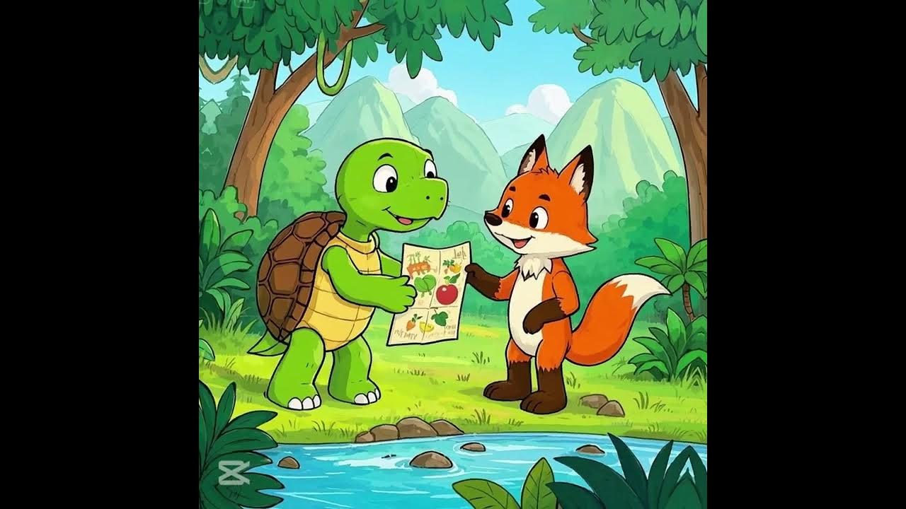 The Wise Tortoise and the Greedy Fox | बुद्धिमान कछुआ और लालची लोमड़ी ...