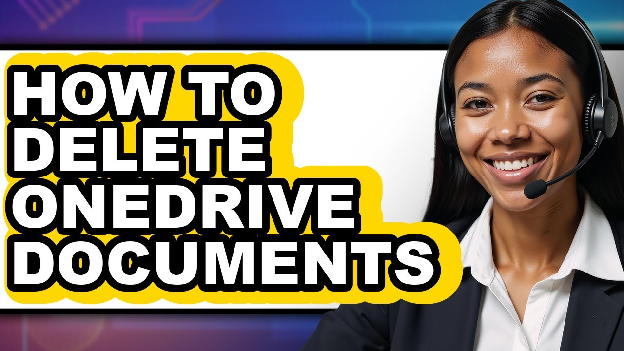 How to Delete Onedrive Documents - Step by Step - YouTube