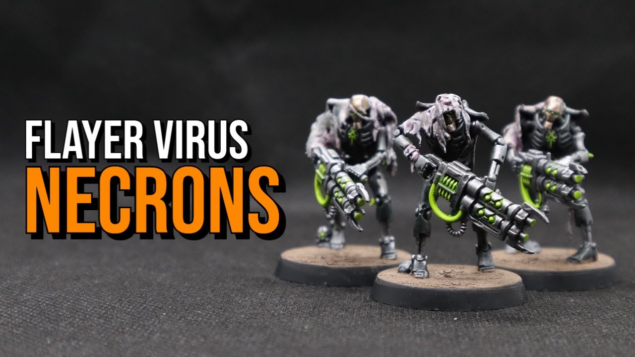 How to Convert Flayer Virus Necrons | Quick + Easy - YouTube