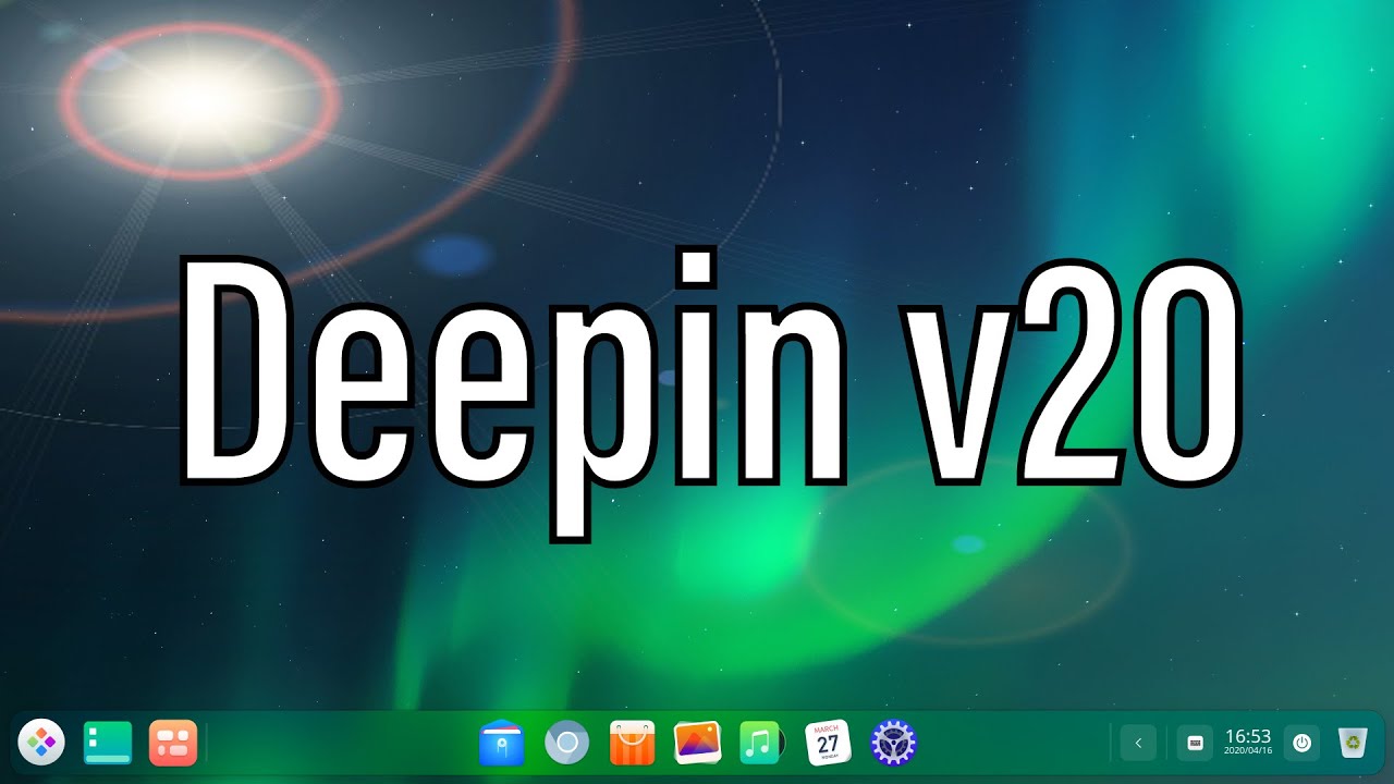 Deepin v20 Beta | First Look - YouTube