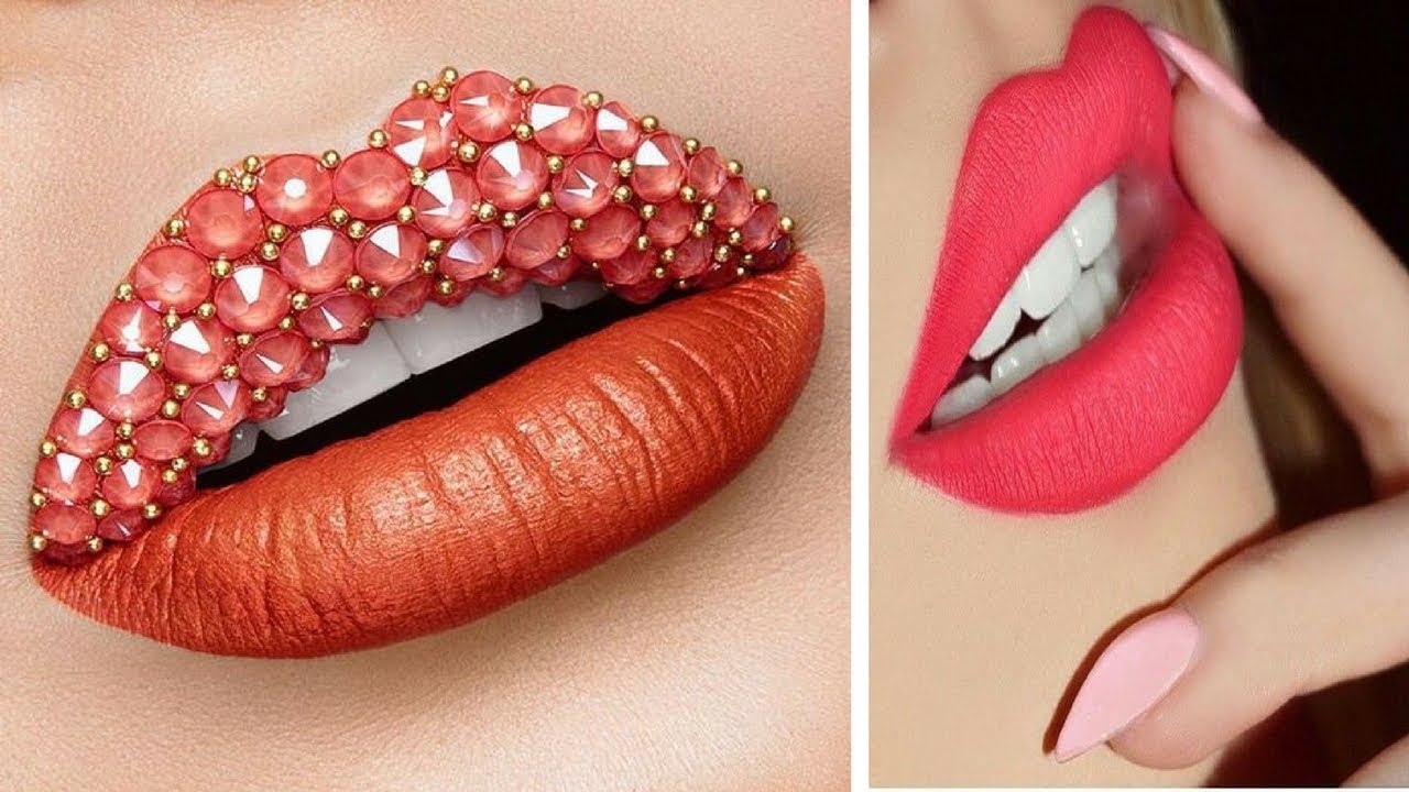 TOP Lipstick Tutorial Compilation 2018 part 17 - YouTube