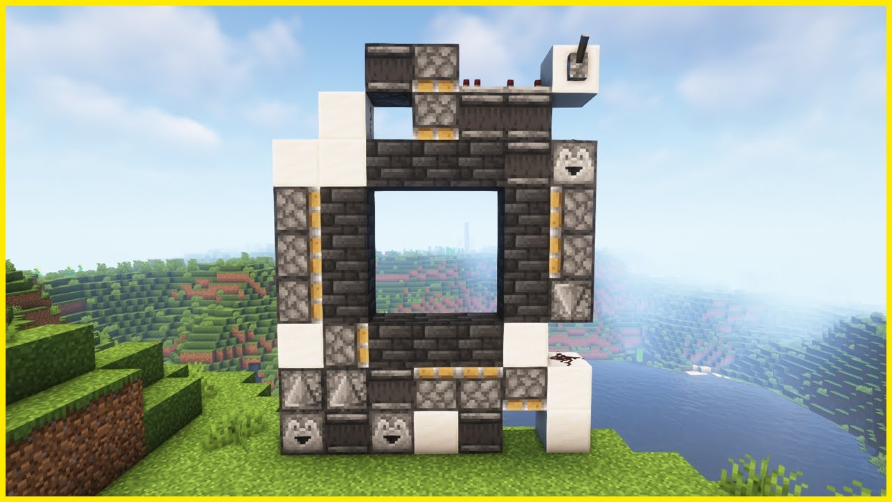 Minecraft: Tutorial Porta Automatica 3x3 - 1.20 - YouTube
