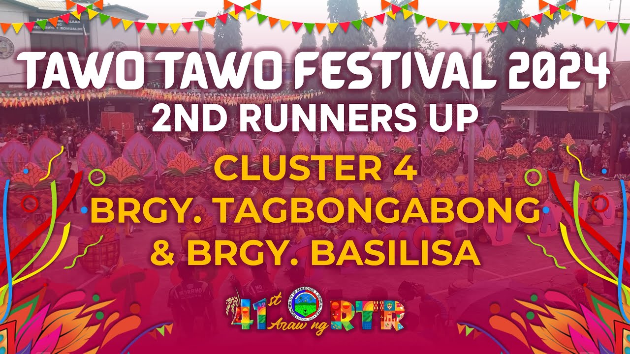 Tawo Tawo Festival 2024 Contingent No. 4 - Cluster 4 - YouTube