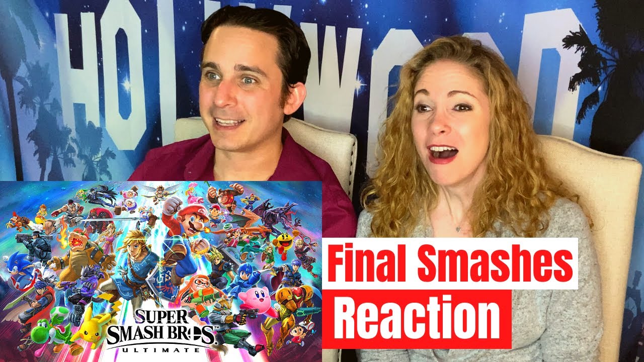 Super Smash Bros Ultimate All Final Smashes Reaction - YouTube