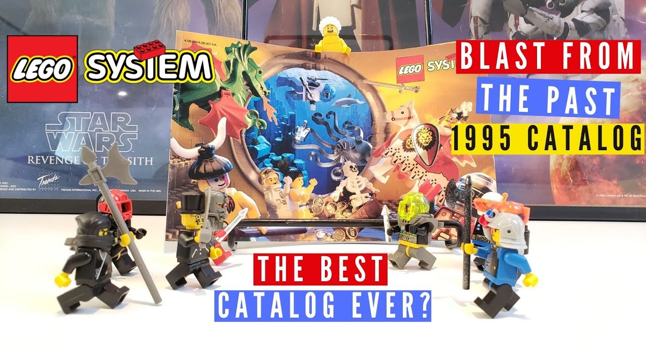 LEGO Blast from the Past 1995 Catalog... Best Catalog Ever? - YouTube
