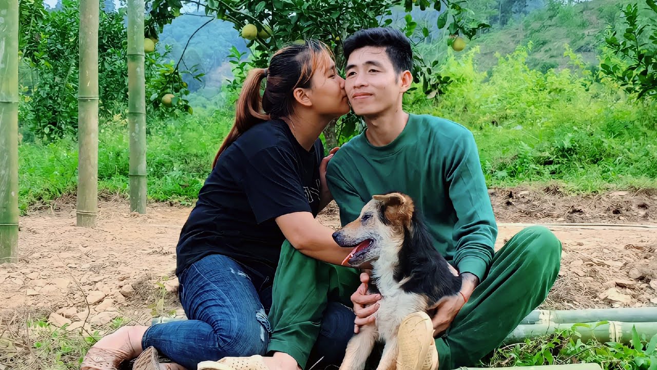 Vu and the dog found He. Vu helped He build a house, He gave Vu his ...