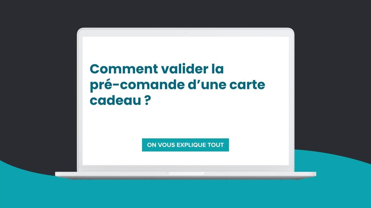 Comment valider la pré-commande d'une carte cadeau ? - YouTube