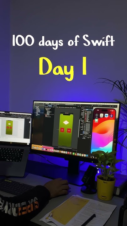 100 Days Of Swift Day 1 Iosdevelopment 100daysofcode Ios Youtube