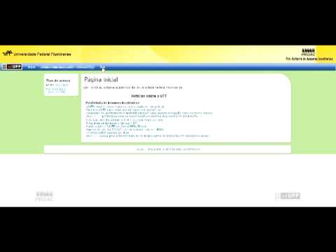 A interface do idUFF - YouTube