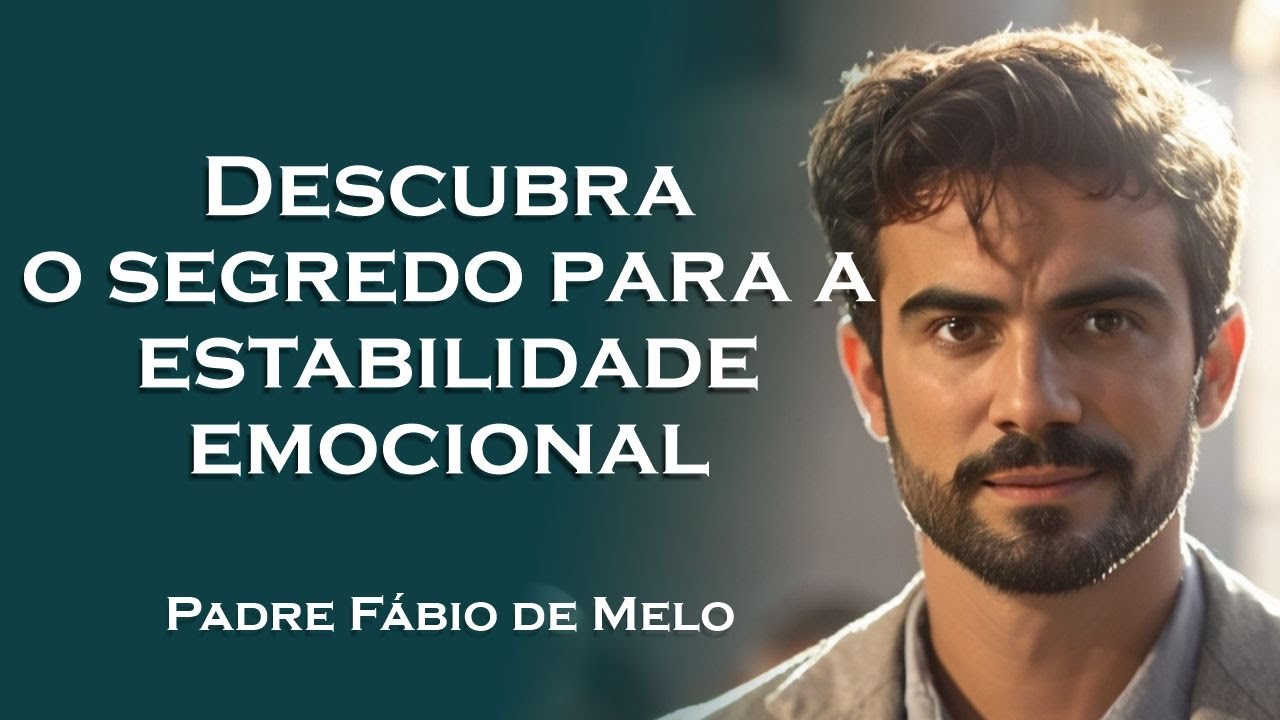 COMO ENCONTRAR A ESTABILIDADE EMOCIONAL , PADRE FÁBIO DE MELO - YouTube