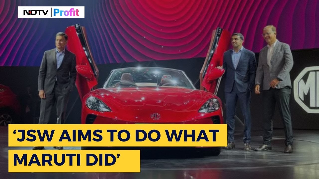 JSW MG Motors Unveil The Cyberster In India: Price, Features & All You ...