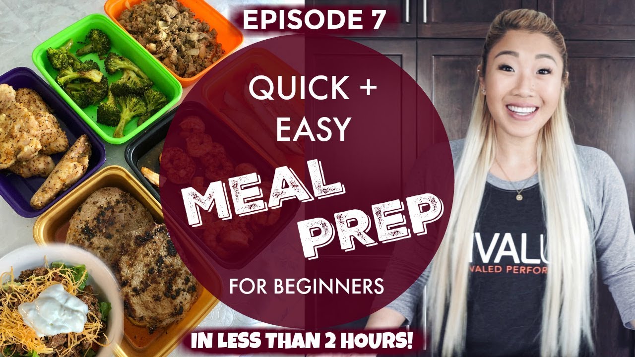 PBB Ep. 7 | QUICK & EASY MEAL PREP in Less Than 2 Hours! - YouTube