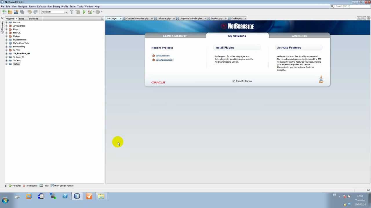 Add Existing Php Source Code To Netbeans Youtube 4877