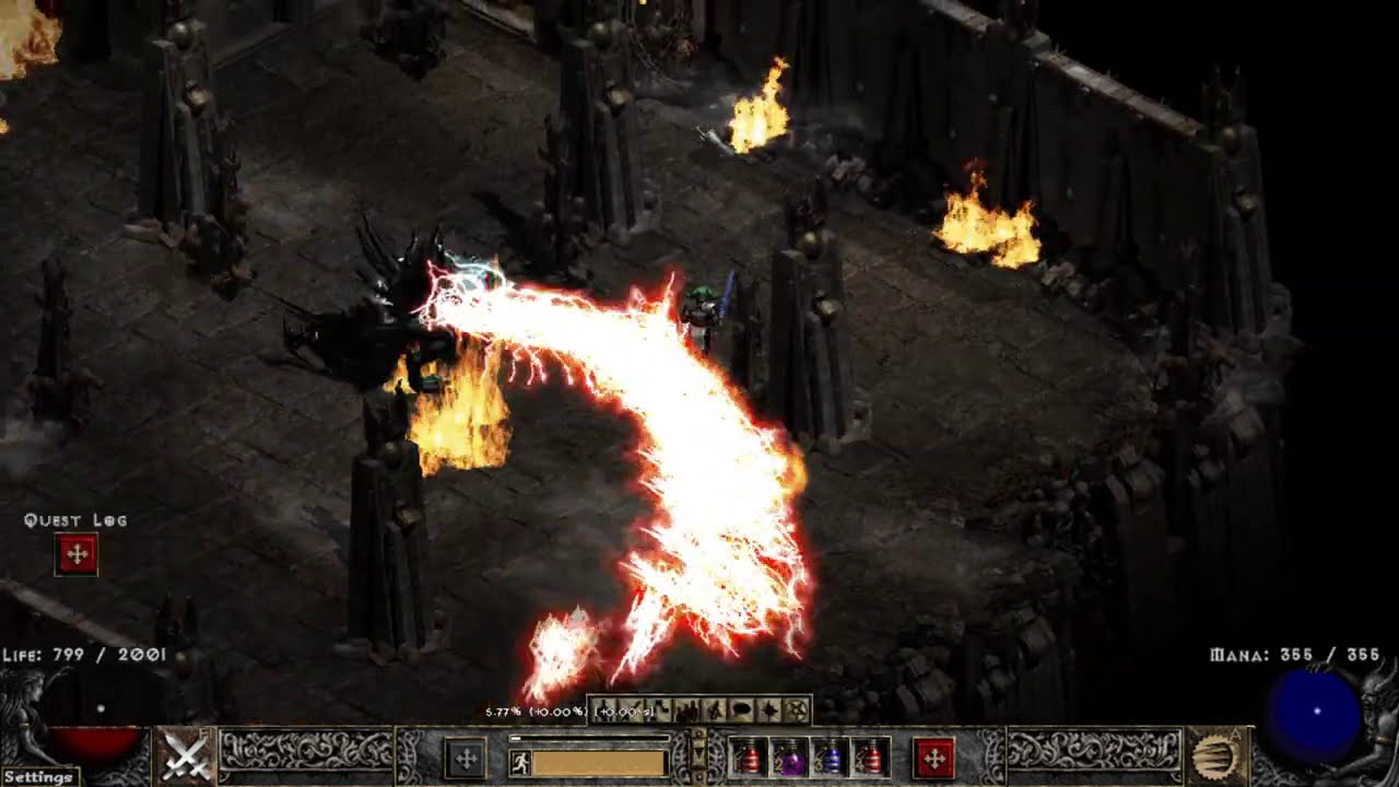 Project Diablo 2 [PD2] No Potion Zealer Diablo Clone - YouTube
