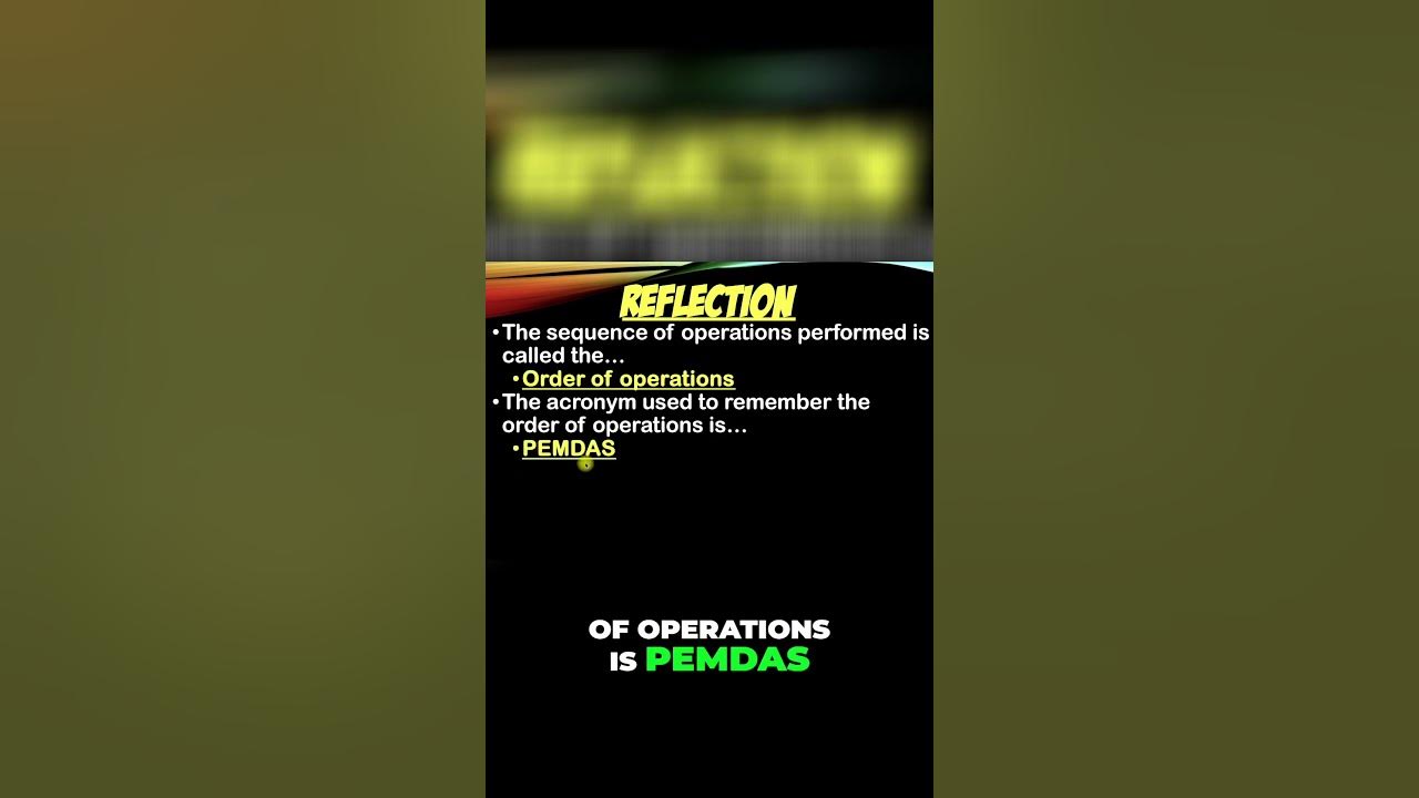 Mastering PEMDAS The Step by Step Order of Operations Guide - YouTube