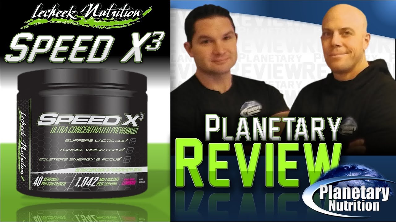 Lecheek Nutrition Speed X3 Pre Workout Lactic Acid Buffer Review - YouTube