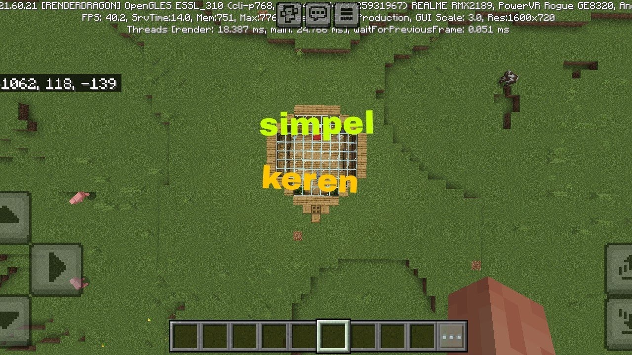 cara membuat rumah bawah Tanah di Minecraft#minecraft # ...