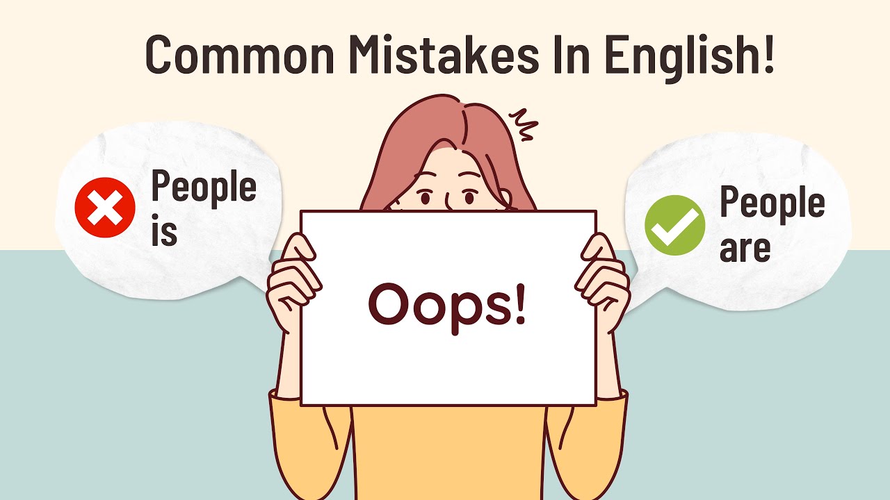 I Correct Your Common English Mistakes - YouTube