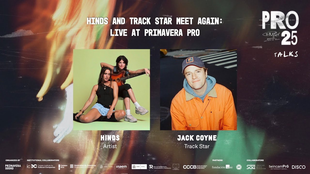 Hinds and Track Star Meet Again: live at Primavera Pro - YouTube